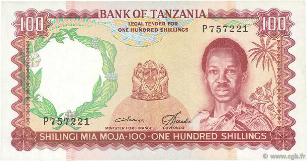 Tanzania's banknotes - The banknote Numizon catalog
