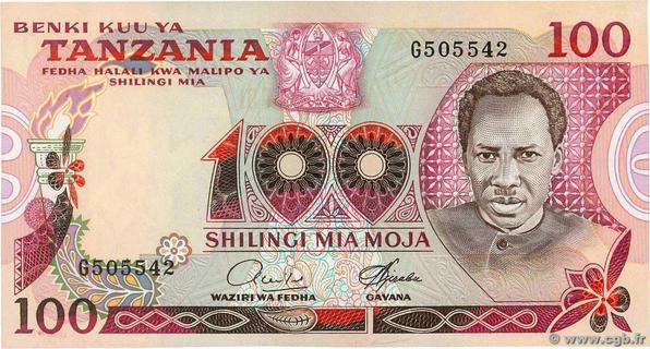 Tanzania's banknotes - The banknote Numizon catalog