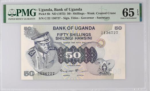 Uganda's banknotes - The banknote Numizon catalog