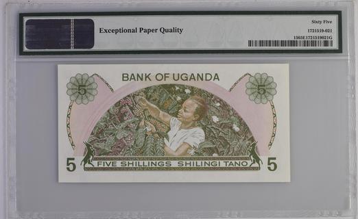 Uganda's banknotes - The banknote Numizon catalog