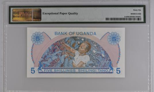 Uganda's banknotes - The banknote Numizon catalog