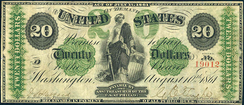 United States of America's banknotes - The banknote Numizon catalog