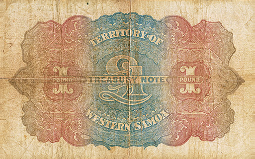 Samoa's banknotes - The banknote Numizon catalog