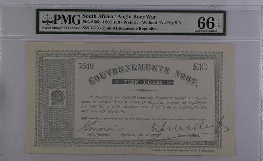 South Africa's banknotes - The banknote Numizon catalog