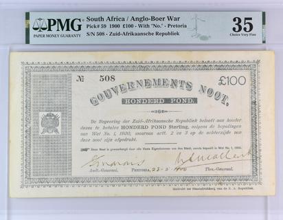 South Africa's banknotes - The banknote Numizon catalog