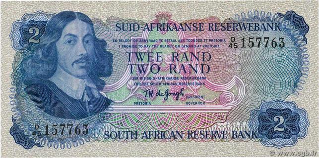 South Africa 2 rand | South Africa - The banknote Numizon catalog