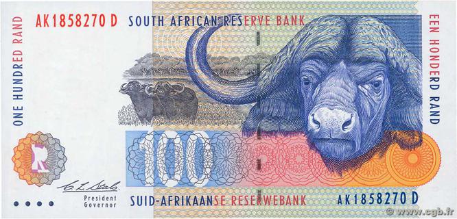 South Africa 100 rand | South Africa - The banknote Numizon catalog