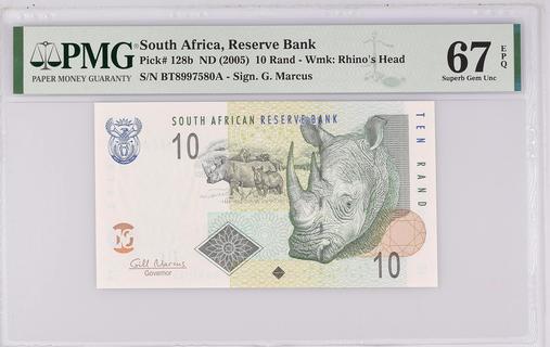 South Africa 10 rand | South Africa - The banknote Numizon catalog