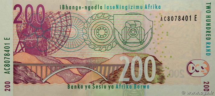 South Africa 200 rand | South Africa - The banknote Numizon catalog