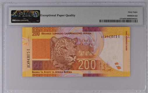 South Africa 200 rand | South Africa - The banknote Numizon catalog