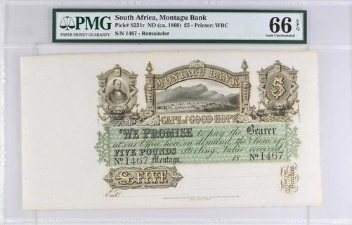 South Africa's banknotes - The banknote Numizon catalog