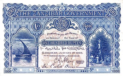 Zanzibar's banknotes - The banknote Numizon catalog