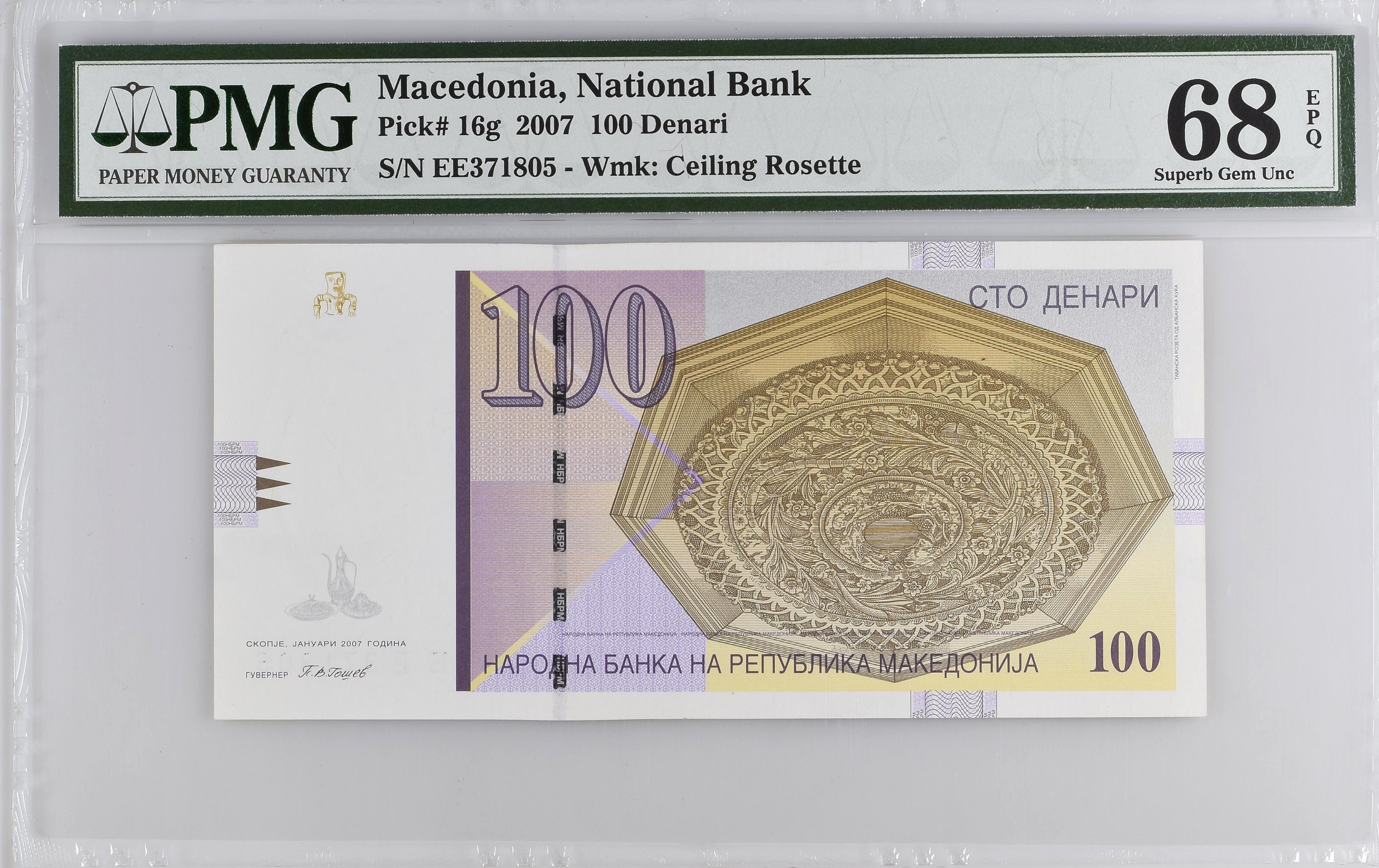 North Macedonia's banknotes - The banknote Numizon catalog