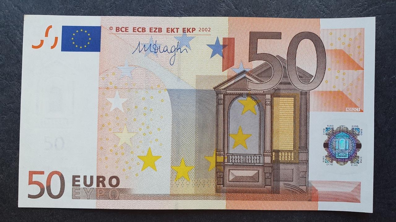 Banknote 50 euro type 2002 European Union | 2002 | Pick #4,11,17 TBB B104