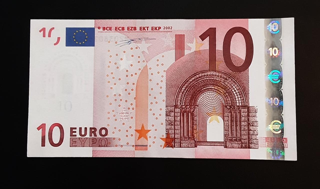 Banknote 10 euro type 2002 European Union | 2002 | Pick #2,9,15 TBB B102
