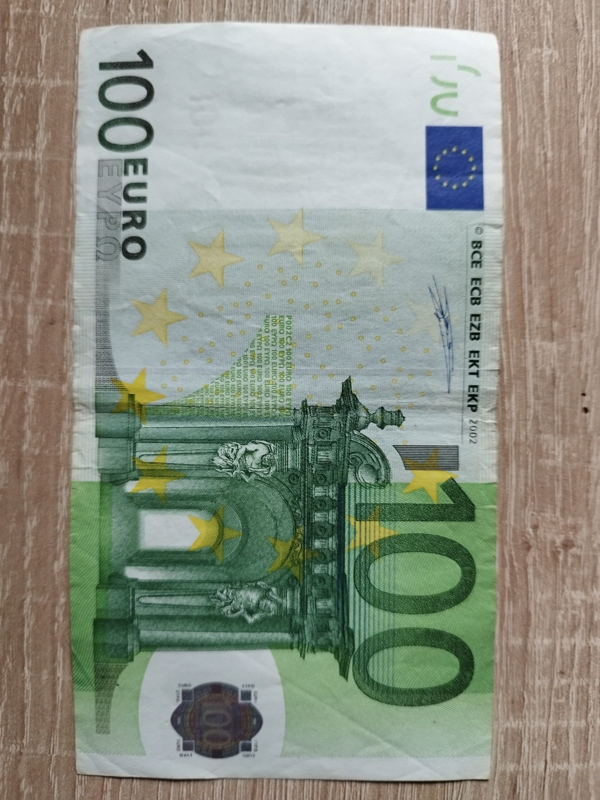 Billet 100 euro type 2002 Union Européenne | 2002 | Pick #5,12,18 TBB B105